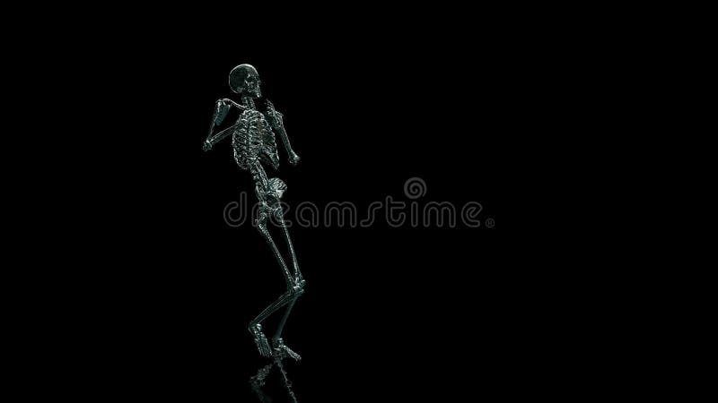 Skeleton Dancing - Halloween Concept Stock Footage - Video of ortho ...
