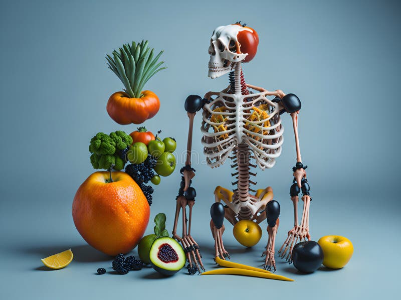 Skeleton Fruit Stock Illustrations – 866 Skeleton Fruit Stock ...