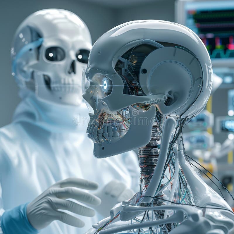 A Skeleton with a Skeleton Head and a Skeleton with a Skeleton Head ...