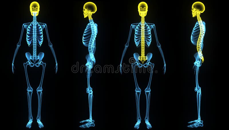 Skeleton stock illustration. Illustration of human, femur - 48761075