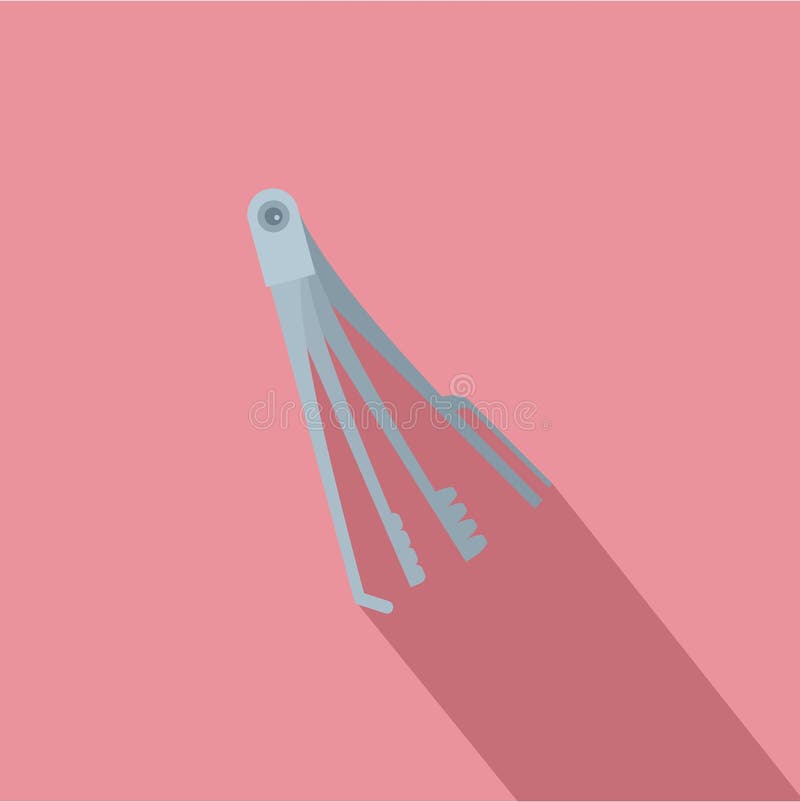 Skeleton Key Icon, Flat Style Stock Vector - Illustration of couple ...