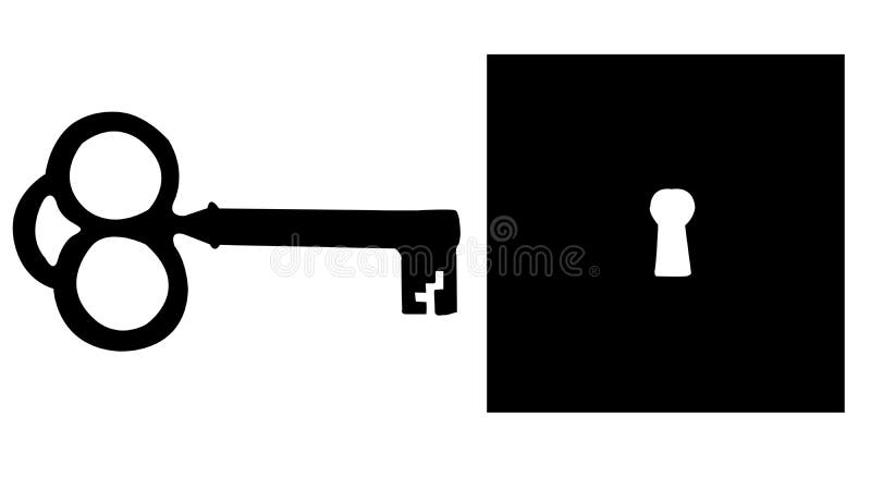 Skeleton Key Hole Clipart