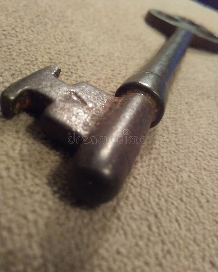 Skeleton key #4 stock image. Image of iron, unknown - 249704501