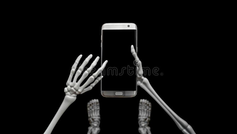 480 Skeleton Smartphone Stock Photos - Free & Royalty-Free Stock Photos ...