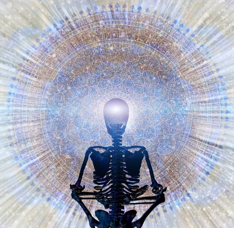 Skeleton Meditation Stock Illustrations – 372 Skeleton Meditation Stock ...