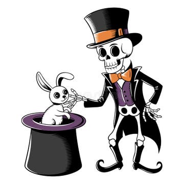 Magician Pulling Rabbit Out Hat Stock Illustrations – 67 Magician ...