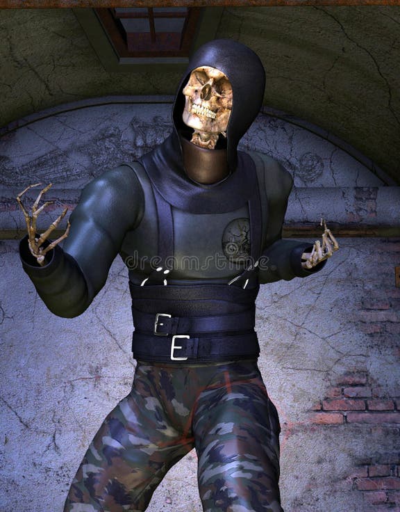 Combat Skeleton Stock Illustrations – 108 Combat Skeleton Stock ...