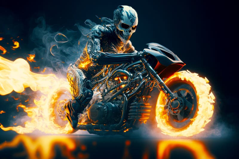 Biker Skeleton Stock Photos - Free & Royalty-Free Stock Photos from ...