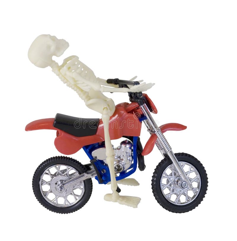 Skeleton Riding Motorcycle stock photo. Image of body - 70049378