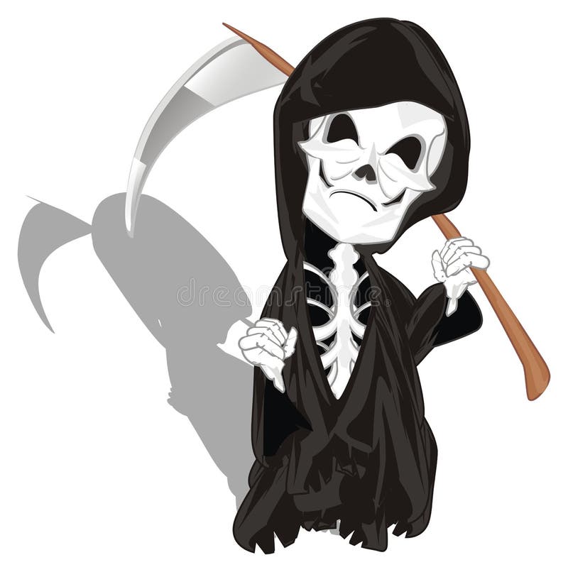 Skeleton with shadow stock illustration. Illustration of satan - 138414732