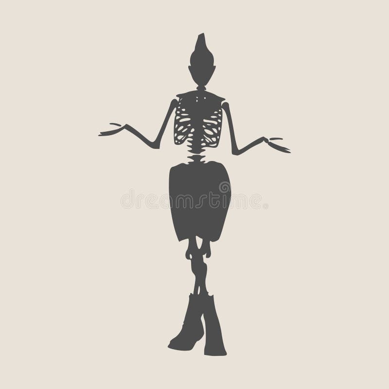 Skeleton Shrug Stock Illustrations – 3 Skeleton Shrug Stock ...