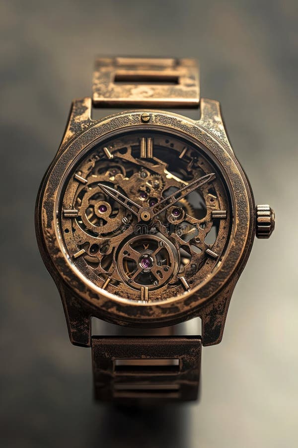 Skeleton Watch, this Unique Metal Watch Features a Skeleton Design Made ...