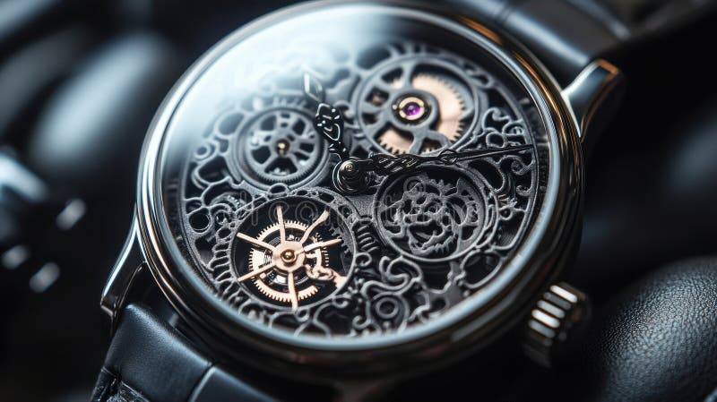 Skeleton Watch, this Unique Metal Watch Features a Skeleton Design Made ...
