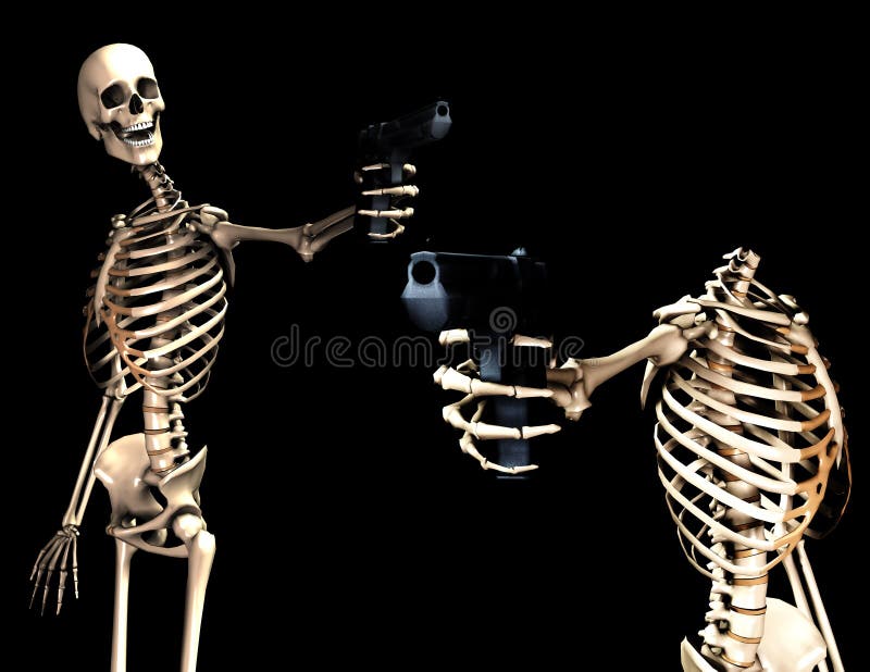 3 Skeletons Picture. Image: 3619145