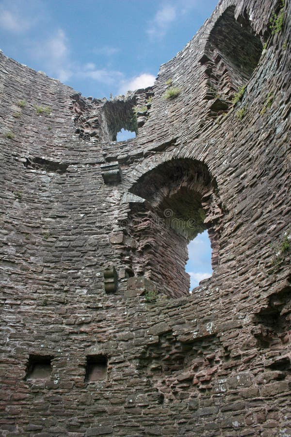 Skenfrith castle, Wales stock image. Image of fortress - 11545721