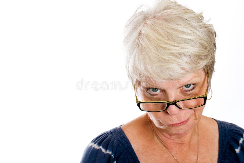 226 Stern Elderly Woman Stock Photos - Free & Royalty-Free Stock Photos ...