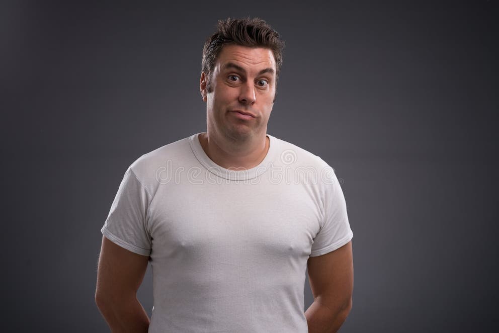 Skepticism stock image. Image of expression, modern, portrait - 49285367