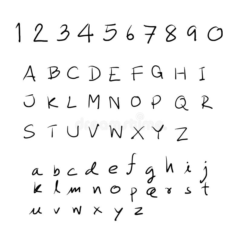 Art of Lettering stock vector. Illustration of script - 46980010