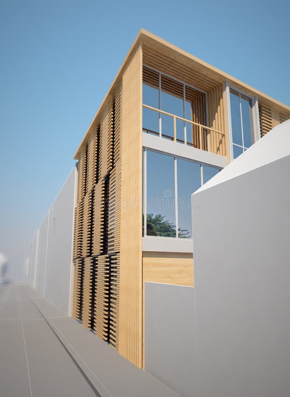 Sketch Architecture Design of Inset House ,3dwire Frame Render Building ...