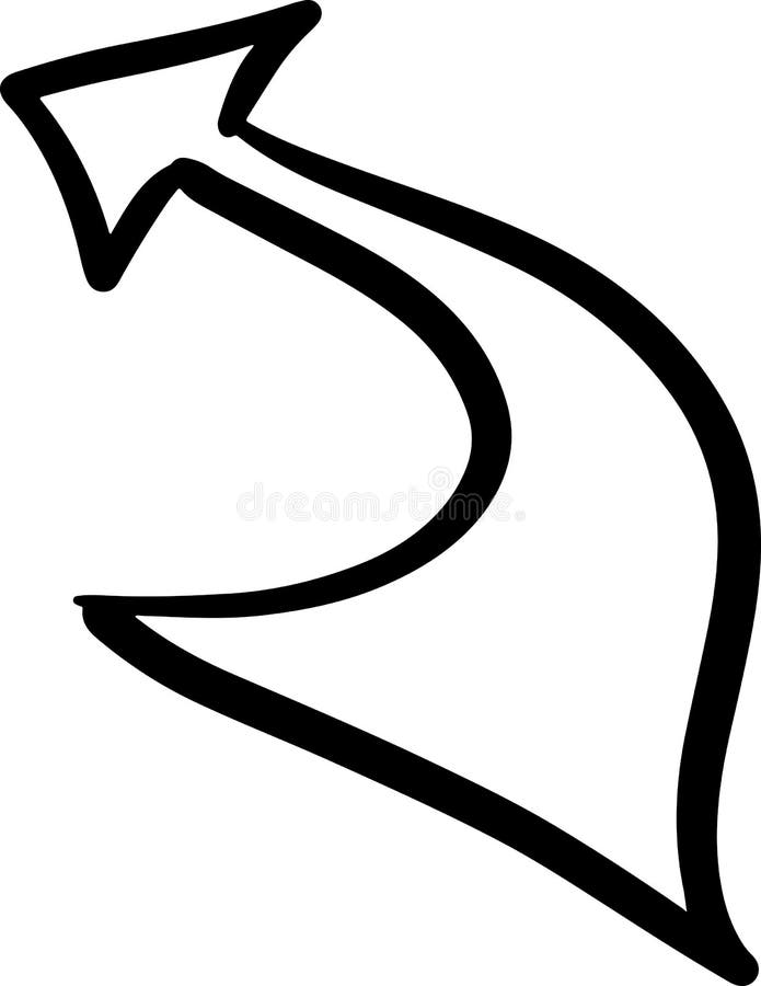 Sketch Arrow Simple Vector Illustration Stock Vector - Illustration of ... Sketch Arrow Simple Vector Illustration Stock Vector - Illustration of ...