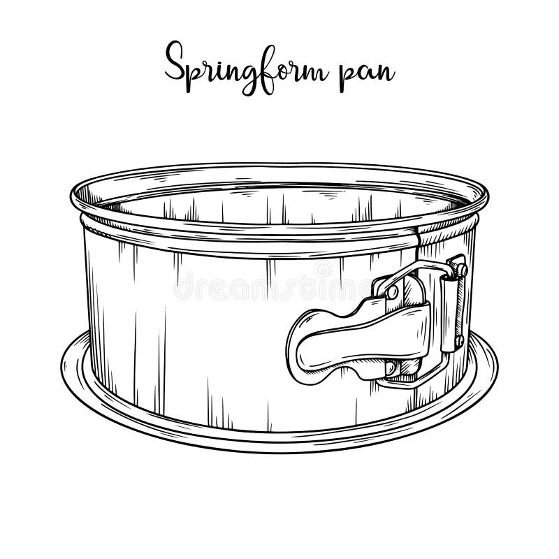 Cake Baking Round Pan Stock Illustrations – 103 Cake Baking Round Pan ...