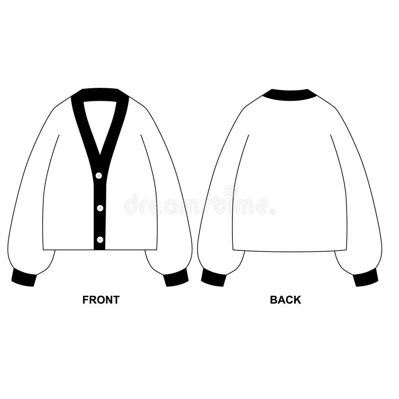 Cardigan Sketch Stock Illustrations – 2,082 Cardigan Sketch Stock ...