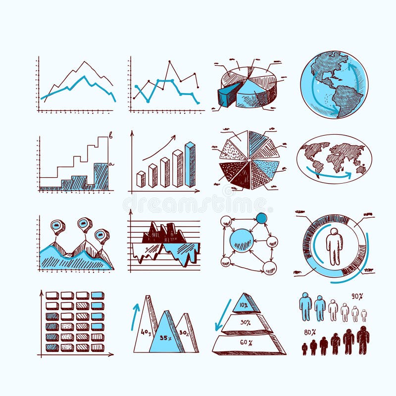 Sketch business diagram stock vector. Illustration of collection - 41816929 Sketch business diagram stock vector. Illustration of collection - 41816929