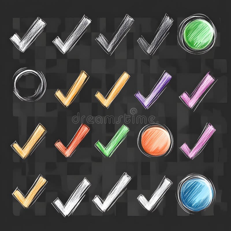 Checkmark Element Stock Illustrations – 27,234 Checkmark Element Stock ...