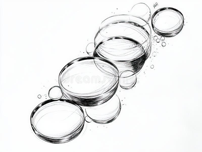 Sketch Circle: a Simple Portrayal of Circles in Various Sizes and ...