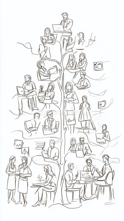 Sketch of a Collaborative Corporate Process Symbolizing the Role of ...
