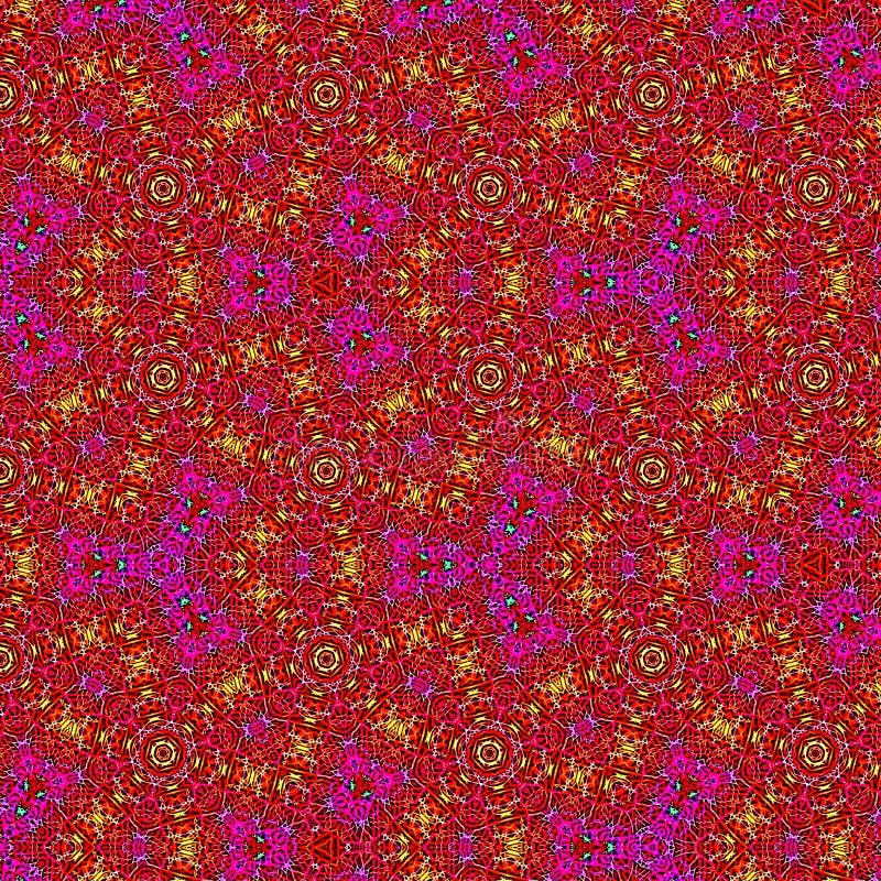 Sketch Colorful Continuous or Design Template in Style of 70s Stock ...