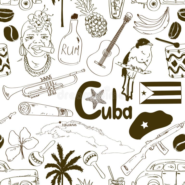 Cuba Pattern Stock Illustrations – 2,892 Cuba Pattern Stock ...
