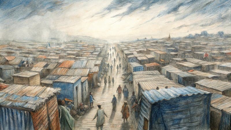 Slum Sketch Stock Illustrations – 150 Slum Sketch Stock Illustrations ...