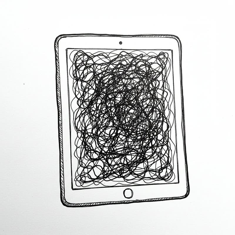 Abstract Squiggly Line Drawing Stock Illustrations – 2,235 Abstract ...