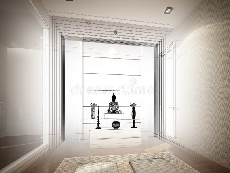 Buddha Room Stock Illustrations – 187 Buddha Room Stock Illustrations ...