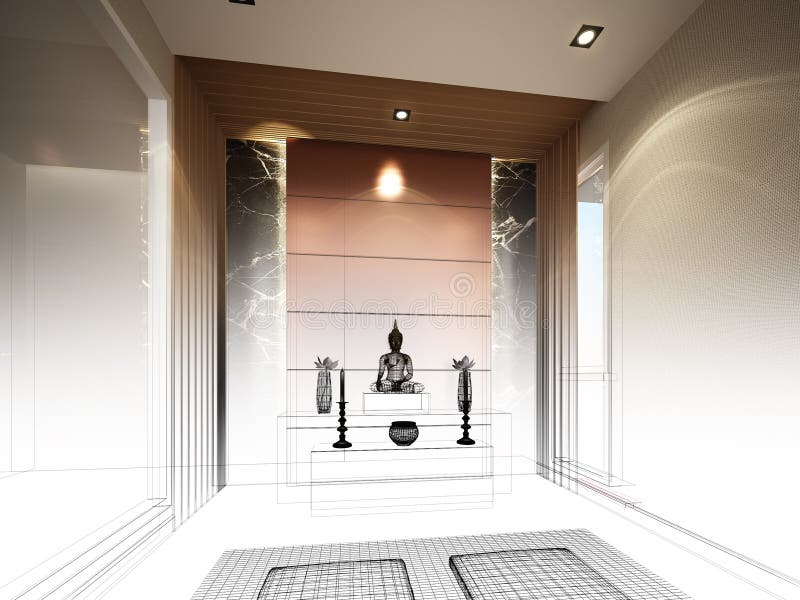 Buddha Room Stock Illustrations – 187 Buddha Room Stock Illustrations ...
