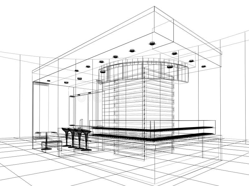 Sketch design of shop stock illustration. Illustration of prints - 36947614