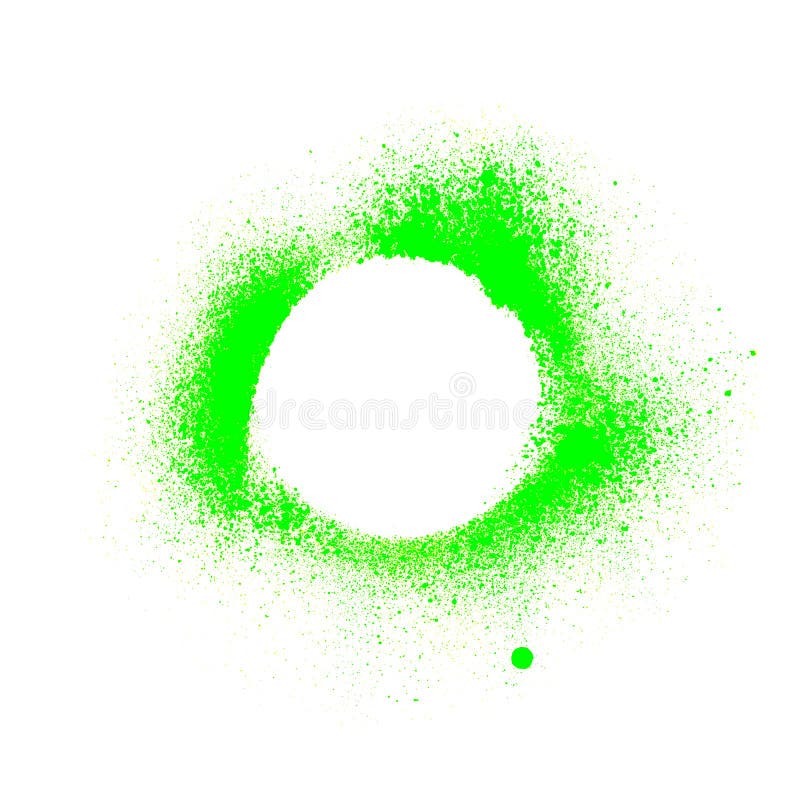 Graffiti Circle Made with Graffiti Spray Stock Photo - Image of rough ...