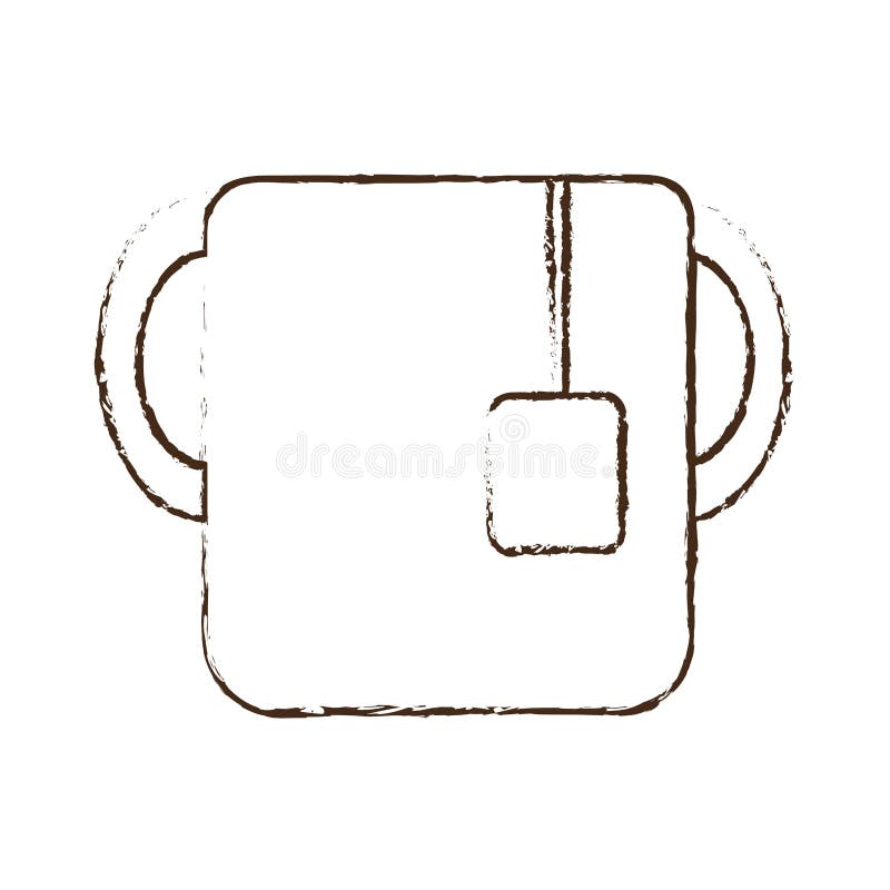 Sketch Draw Cup Tea Handle Beverage Stock Illustration - Illustration ...