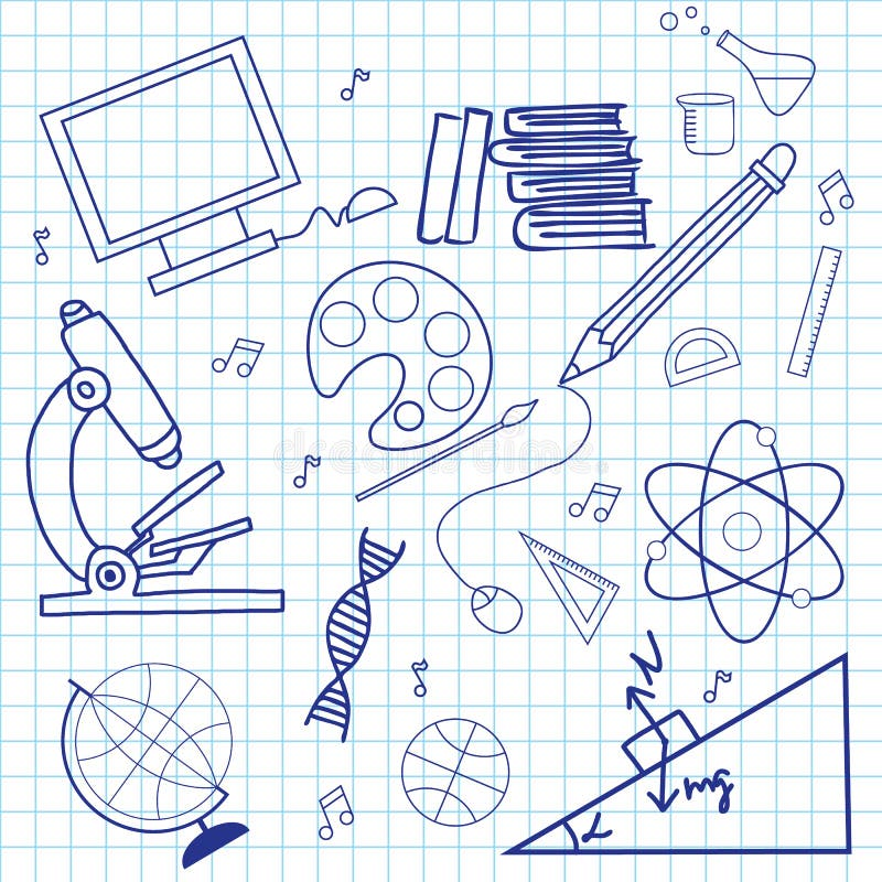 School Doddle Stock Illustrations – 114 School Doddle Stock ...