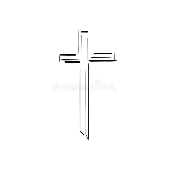 Sketch of First Holy Communion Element Stock Illustration ...