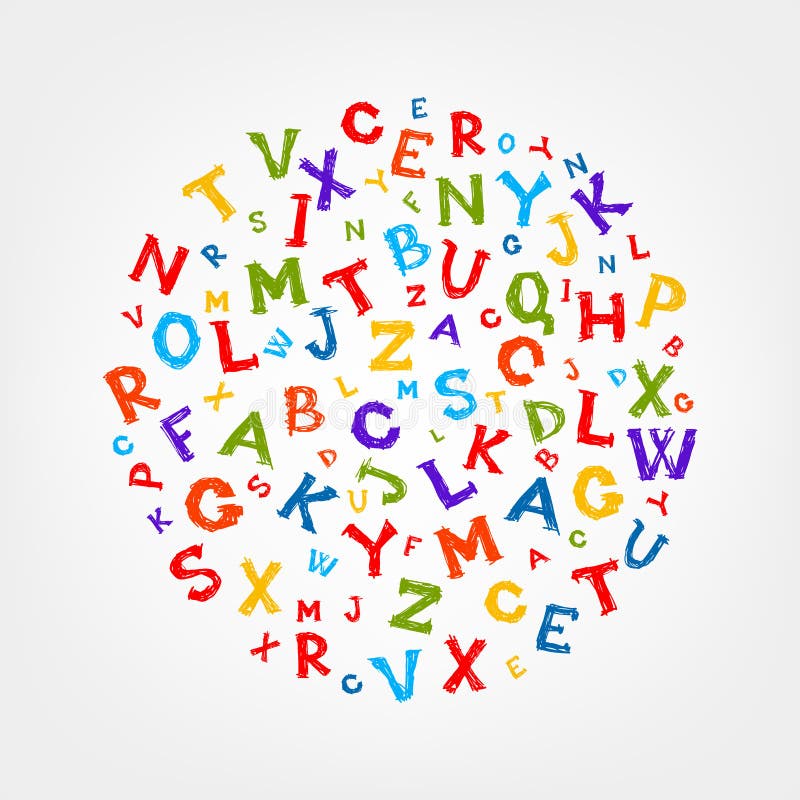 Alphabet Border stock illustration. Illustration of alpha - 14178731