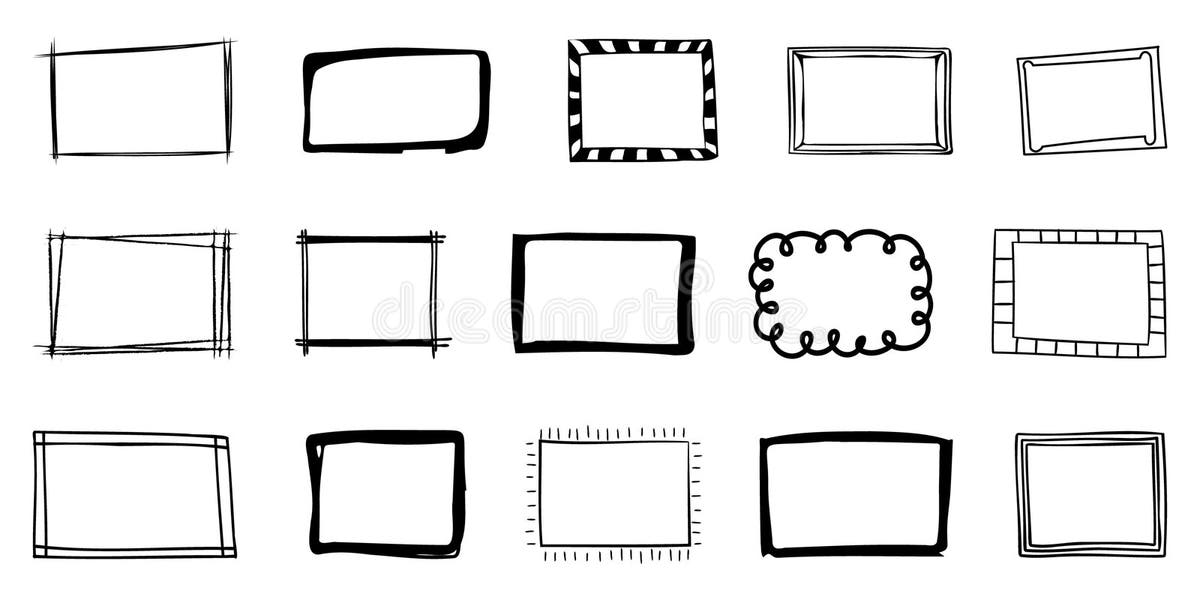 Sketchy Square Stock Illustrations – 4,634 Sketchy Square Stock ...