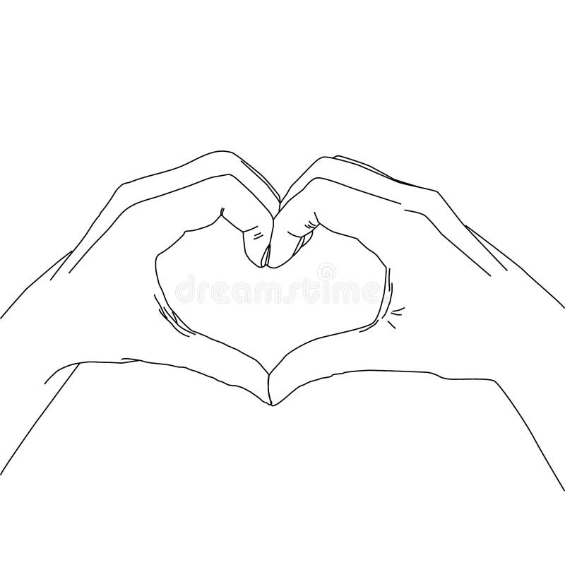 Human Heart And Rhythm Silhouette Single Continuous Black Line