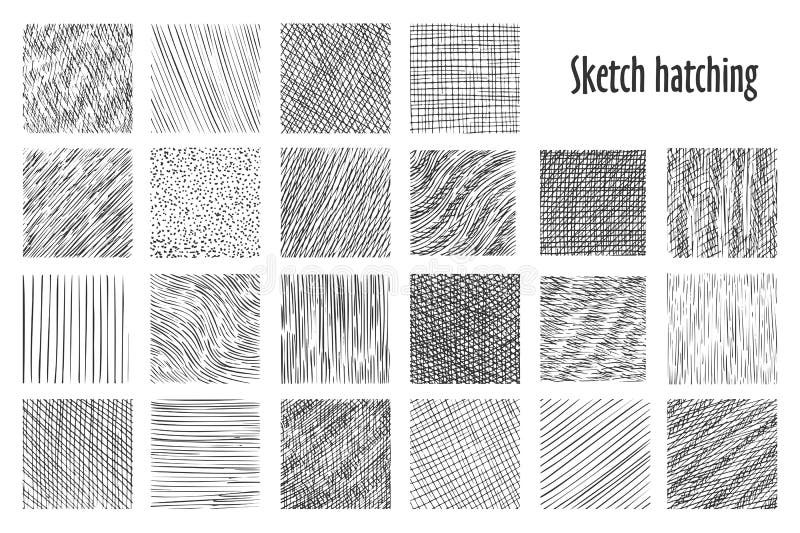 Sketch Hatching Abstract Pattern Backgrounds Stock Vector ... Sketch Hatching Abstract Pattern Backgrounds Stock Vector ...