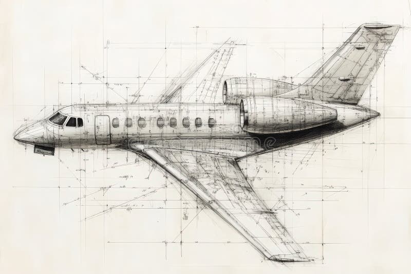 Private Jet Drawing Stock Illustrations – 239 Private Jet Drawing Stock ...