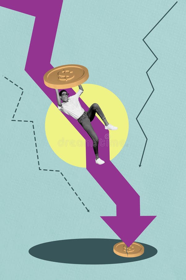 Sketch Image Composite Photo Collage of Black White Young Lady Fall ...