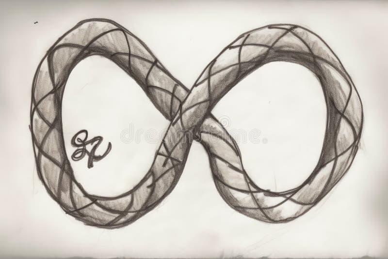 Sketch of Infinity Sign with a Personal Touch - Drawn in a Different ...