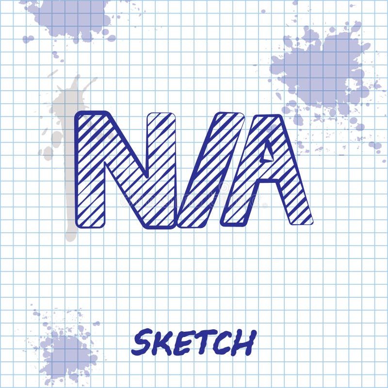 Not Applicable Icon of 3 Types Color, Black and White, Outline ...