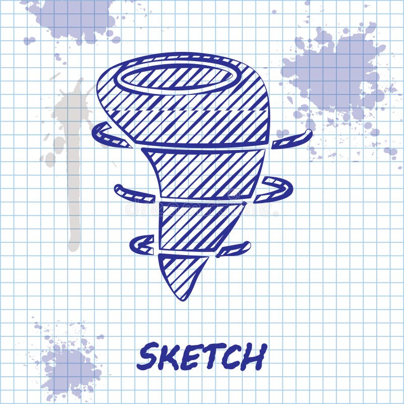 How To Draw A Hurricane Step By Step